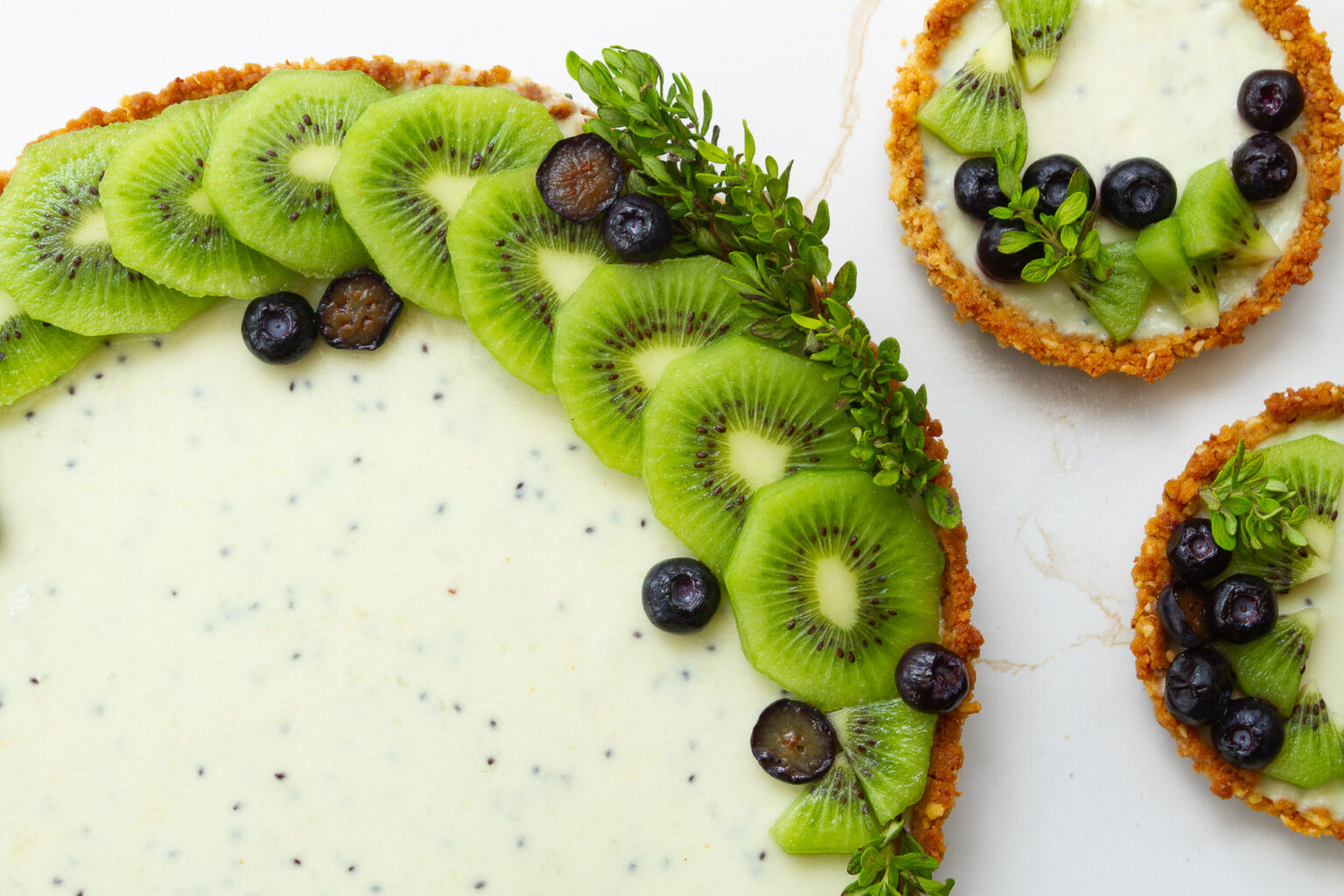 TARTA DE KIWI – Crudo&Cocido