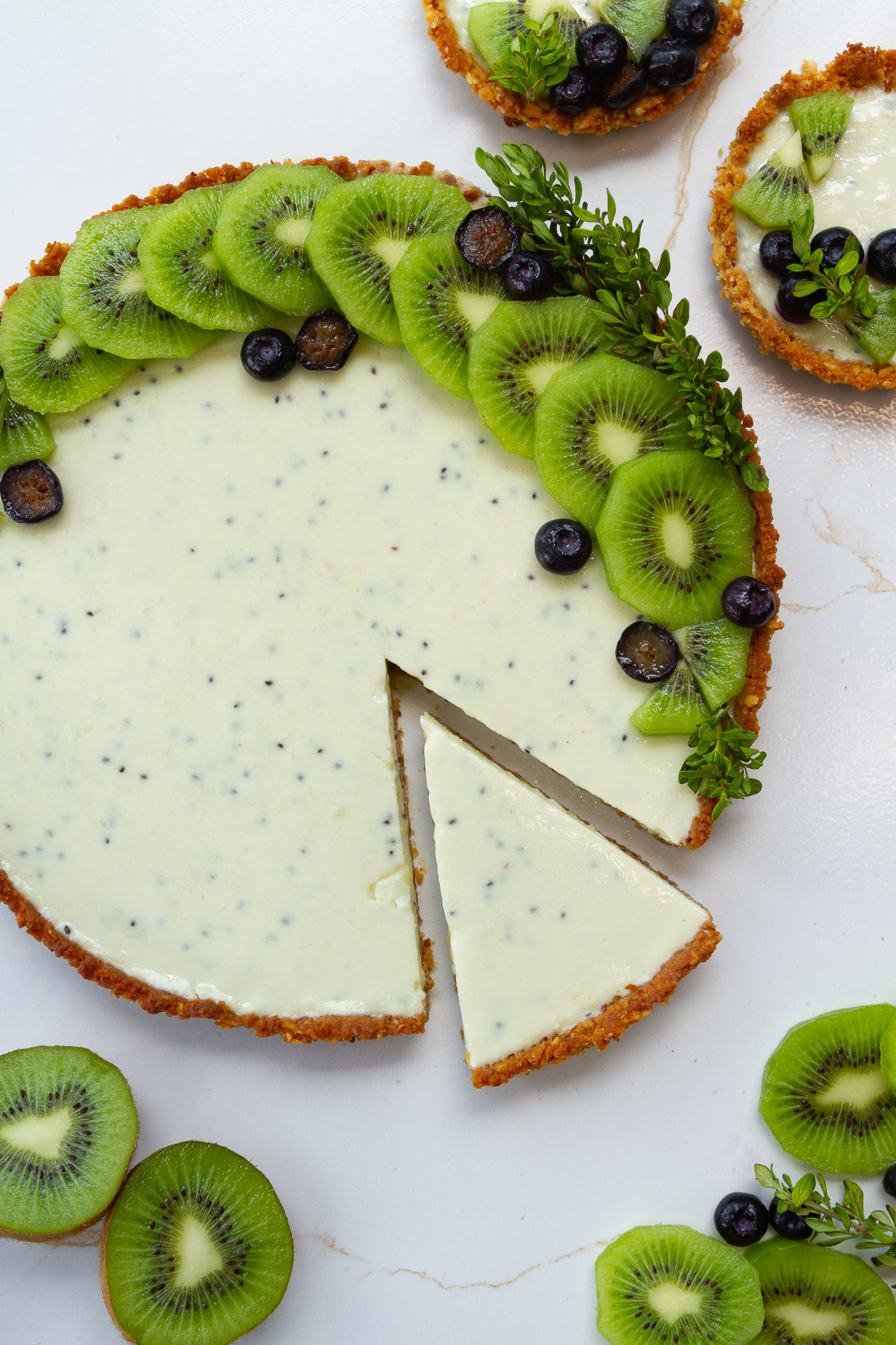 TARTA DE KIWI – Crudo&Cocido
