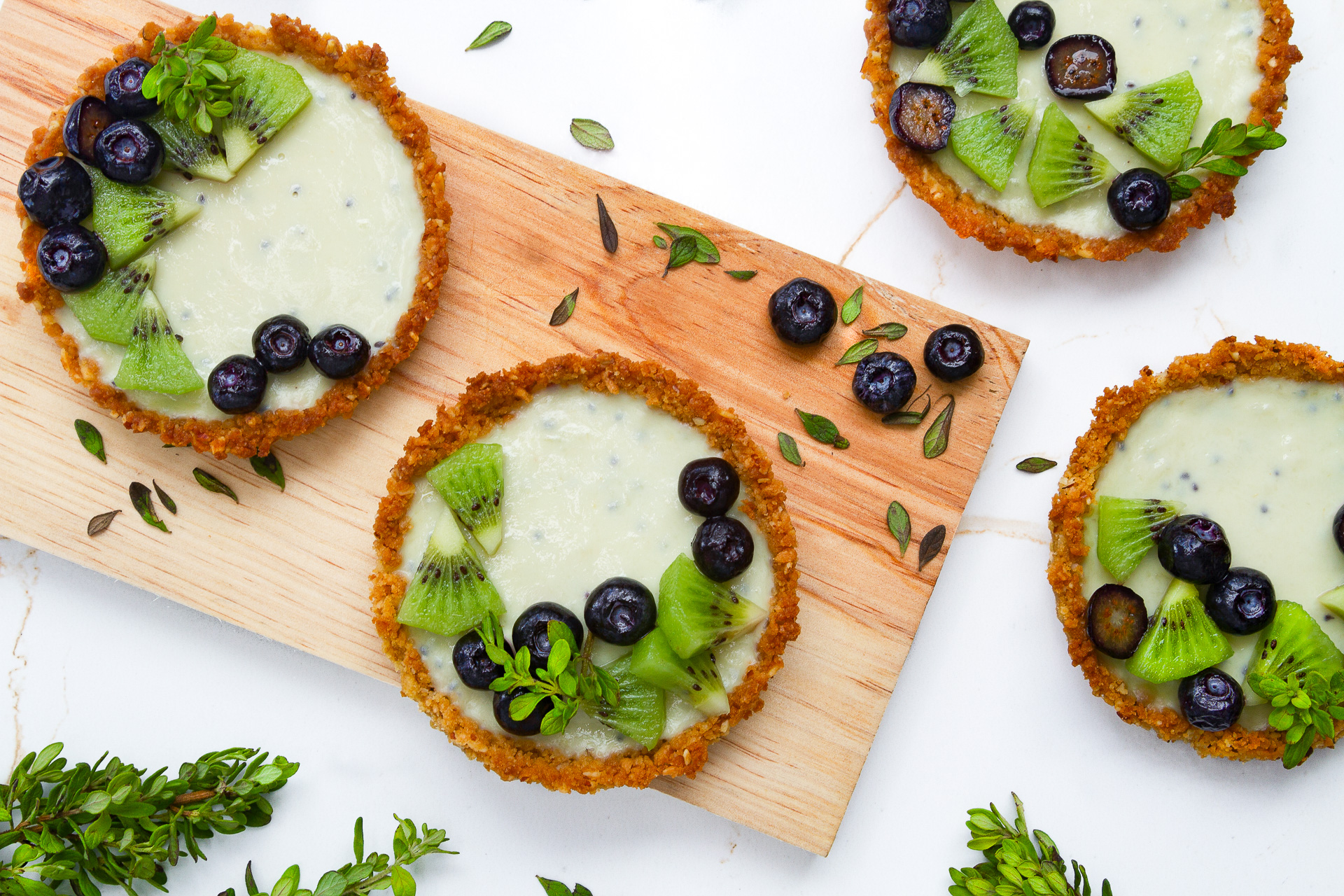 TARTA DE KIWI – Crudo&Cocido