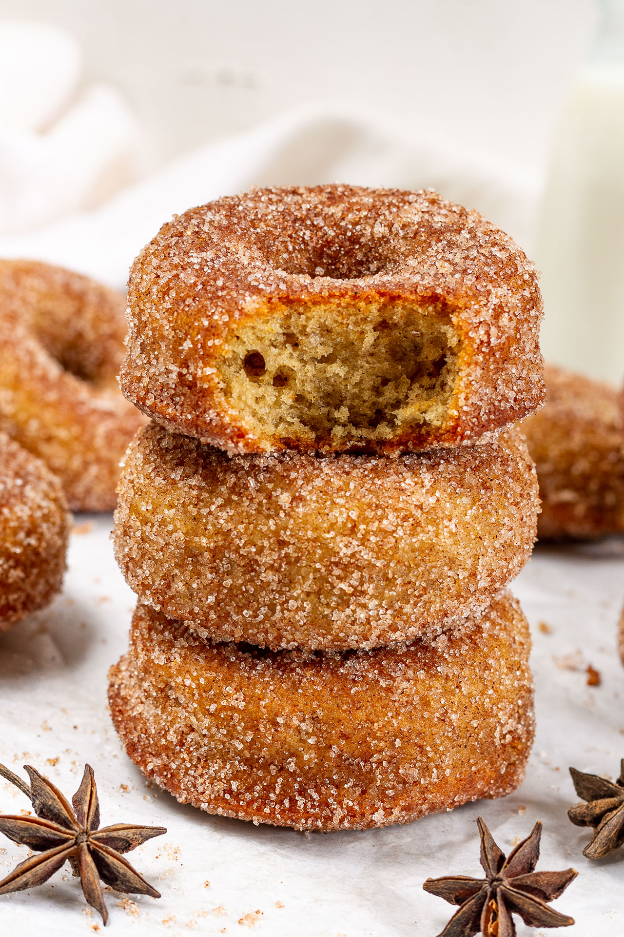 DONAS DE AZÚCAR CON CANELA (AL HORNO) – Crudo&Cocido